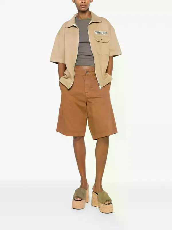 REPLAY Logo Patch Short Sleeve Jacket