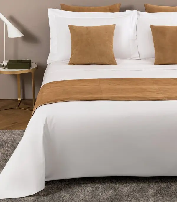 Frette Suede Bed Runner