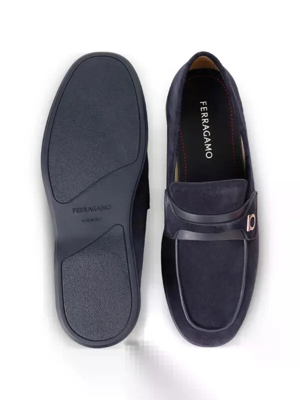 FERRAGAMO Leather Loafers