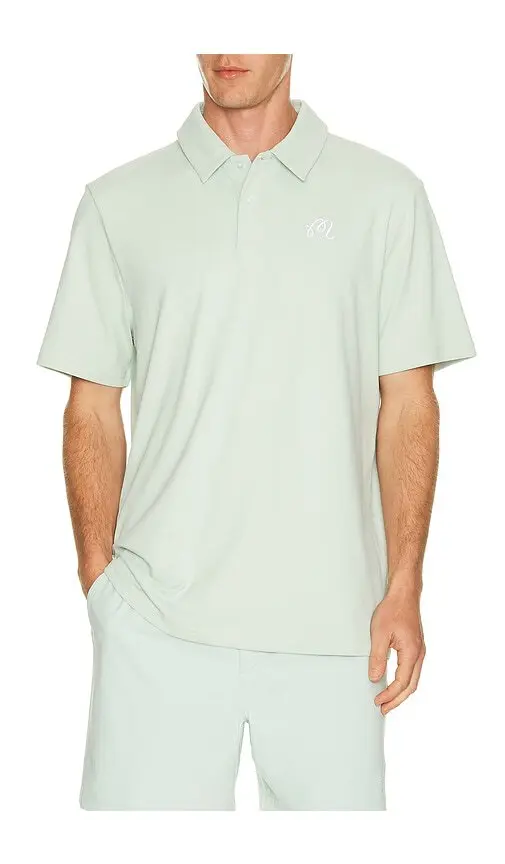 MALBON Fairway Polo In . Also