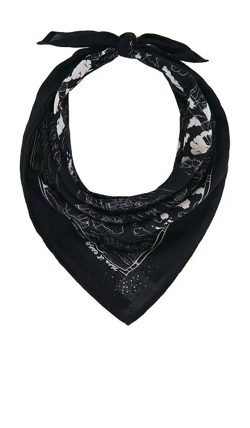 Nudie Jeans Ingrid Drift Away Bandana - Black