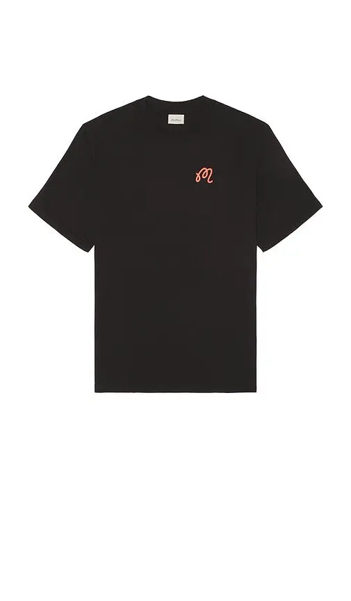 MALBON Bermuda Rooster Tee In . Also - Black