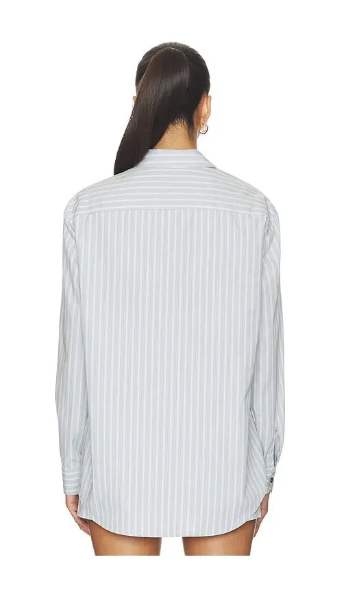 LESET Yoshi Stripe Classic Button Down