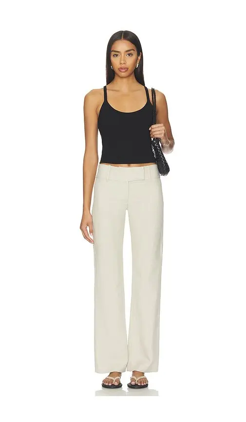 Enza Costa Cotton Rib Cami Tank