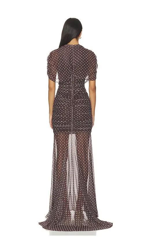 Amanda Uprichard Evianna Mesh Gown