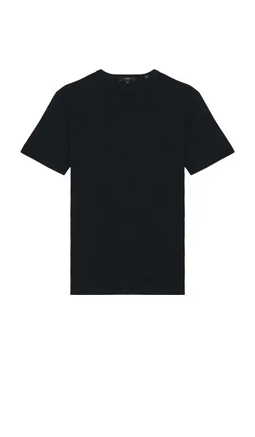 Vince Garment Dye Short Sleeve Tee In . Also - Blue