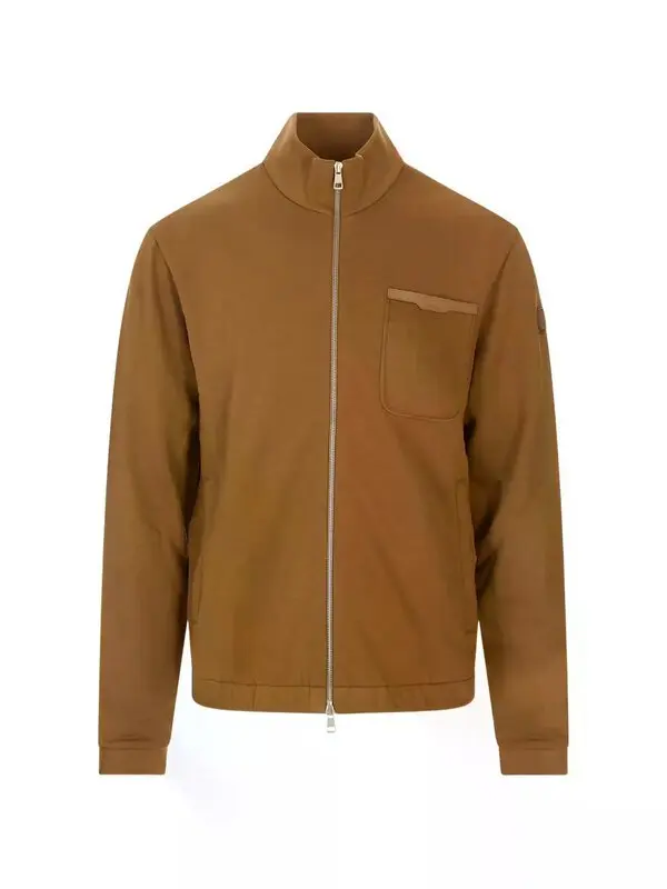 Moncler Logo-patch Zip-up Sweater