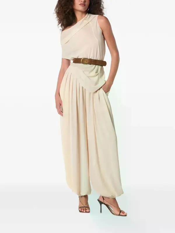 NICHOLAS Ryanne Asymmetric Twisted Top - Neutrals