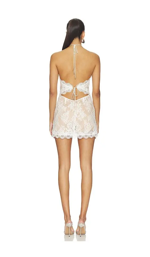 Retrofete Flavio Lace Mini Dress