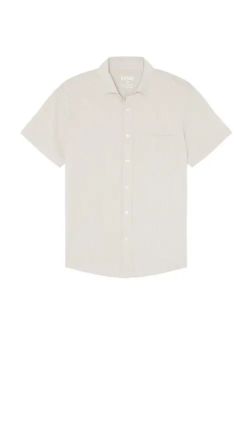 RHONE Commuter Seersucker Shirt In . Also