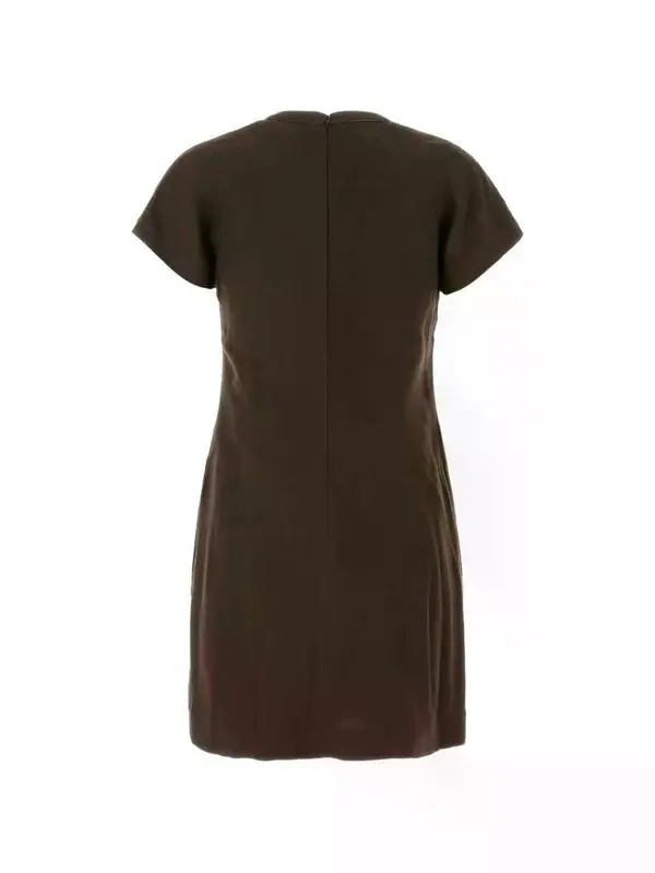 Brunello Cucinelli Raglan-sleeve Mini Dress