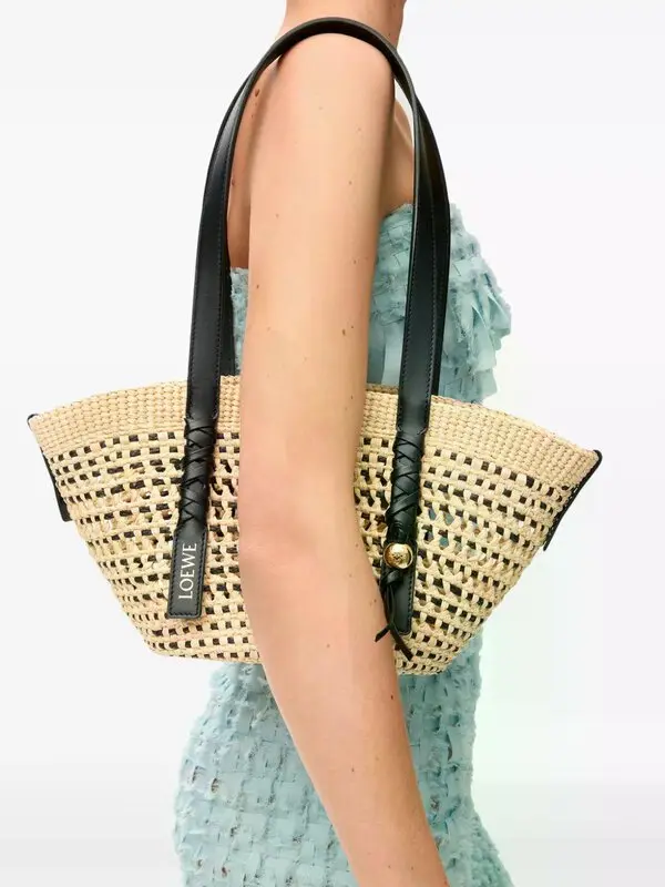 Loewe Braided Basket Tote Bag