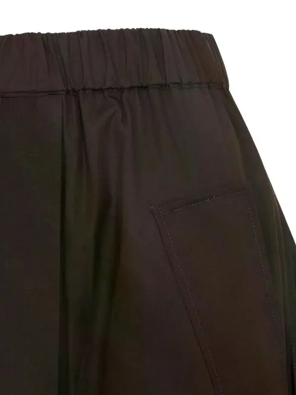 Co Name Elasticated Waistband Maxi Skirt
