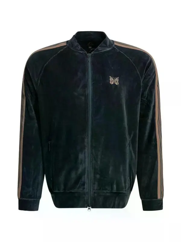 Needles Velour Side-stripe Sweater