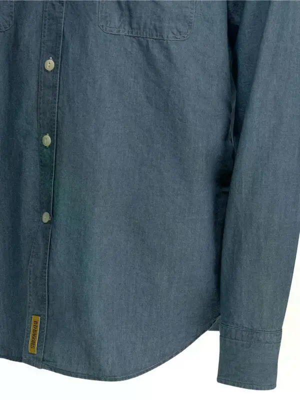 B.D.BAGGIES Chest-pocket Denim Shirt