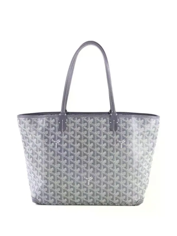 Goyard Artois Coated Canvas Pm Tote Bag - Grey