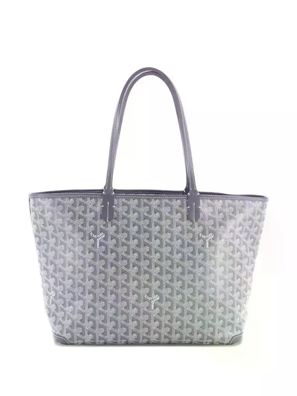Goyard Artois Coated Canvas Pm Tote Bag - Grey