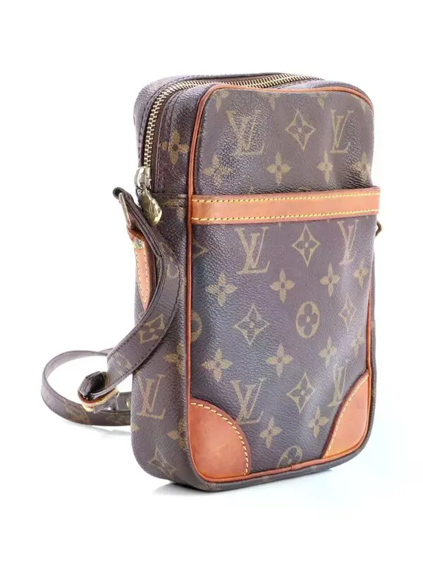 LOUIS VUITTON Danube Monogram Canvas Crossbody Bag