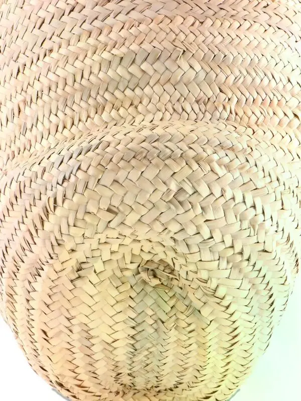 Celine Triomphe Raffia Large Shoulder Bag