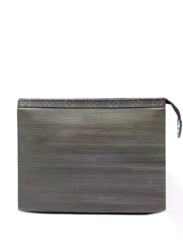 LOUIS VUITTON Epi Pochette Voyage Mm Clutch Bag