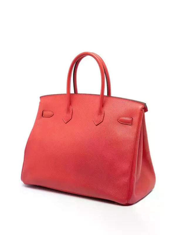 Hermès Epsom Birkin 35 Handbag - Red