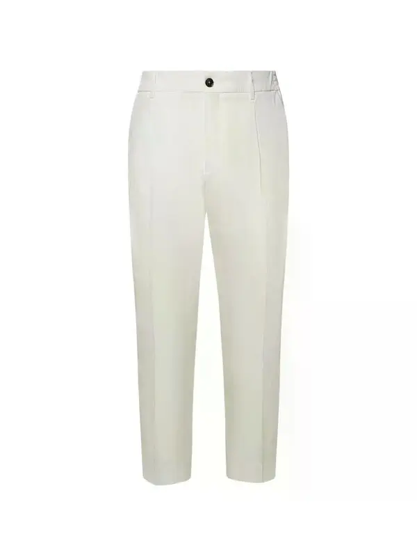 BE ABLE Pleated Elasticated-waist Trousers
