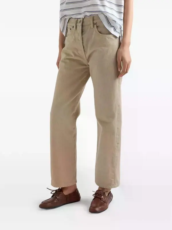 Prada Five-pocket Relaxed Fit Jeans