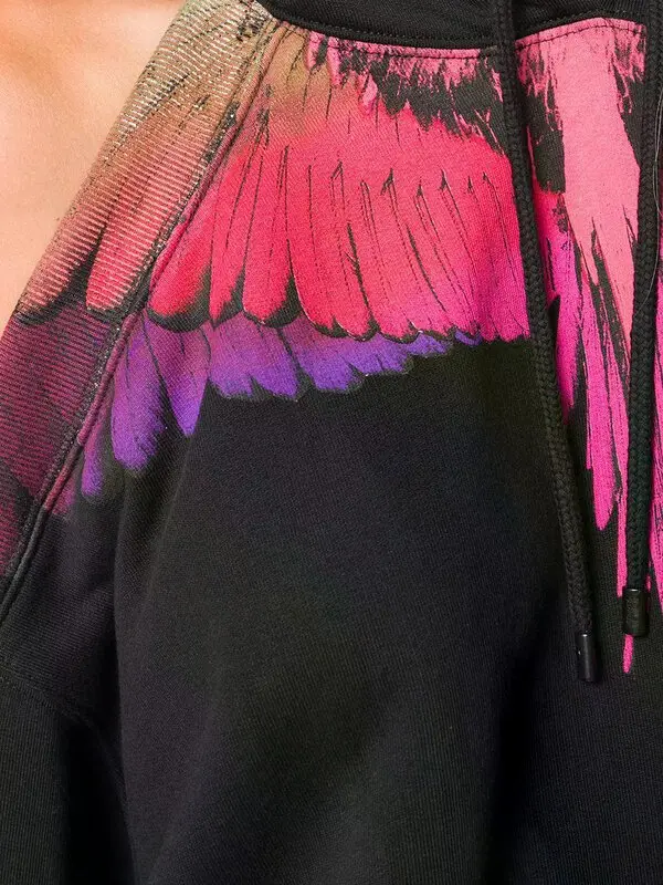 COUNTY OF MILAN Cropped Wings Hoodie