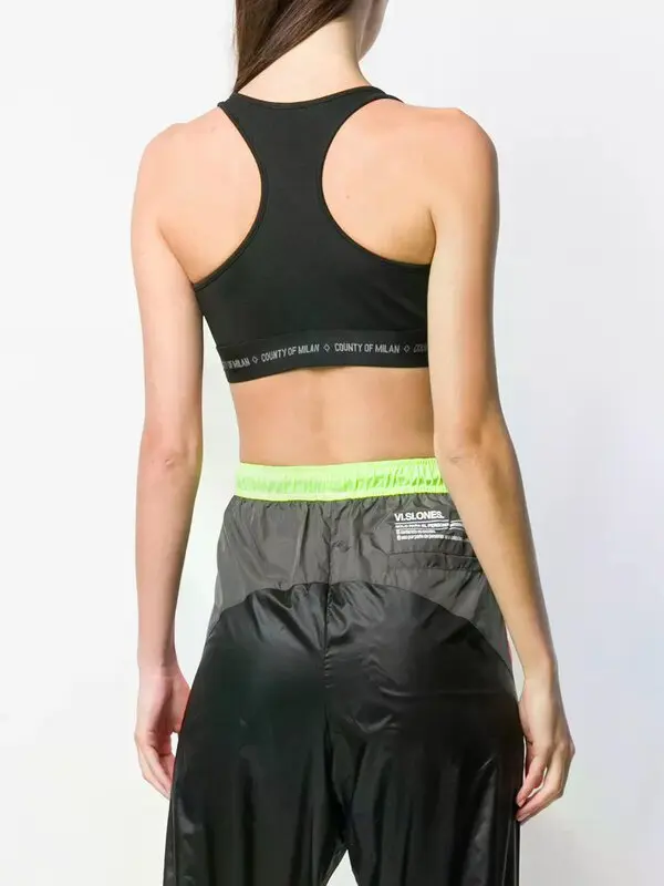 COUNTY OF MILAN Logo Sports Bra