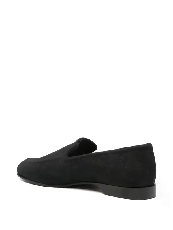 Canali Herringbone-pattern Loafers