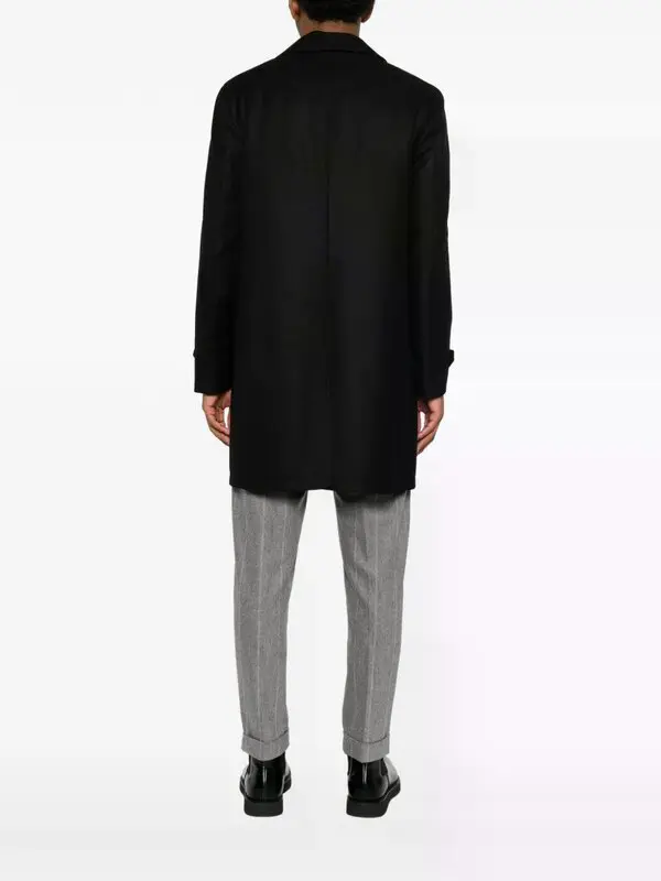 Tagliatore Single-breasted Twill-weave Coat