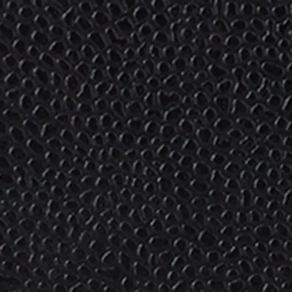 Mulberry Medium Scotchgrain Cosmetic Pouch - Black