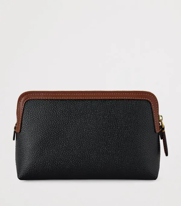 Mulberry Small Scotchgrain Cosmetic Pouch - Black
