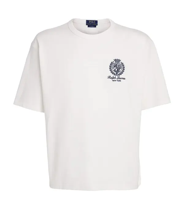 Polo Ralph Lauren Embroidered Crest T-shirt - White