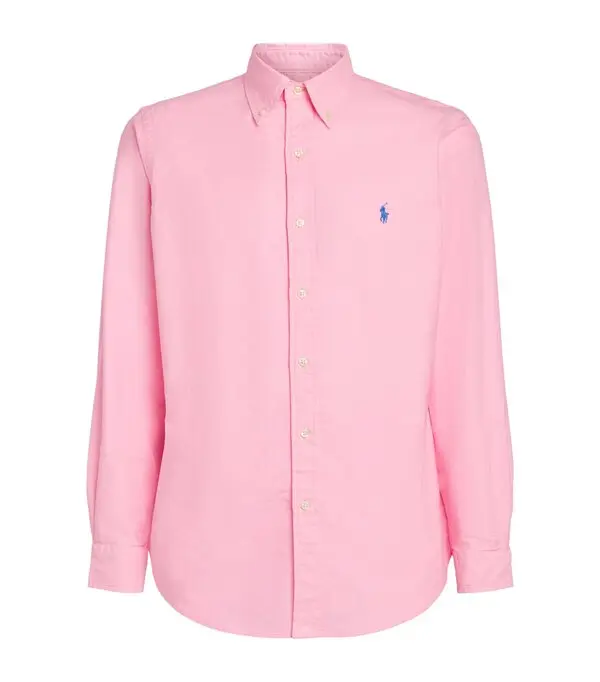 Polo Ralph Lauren Slim Oxford Shirt - Pink