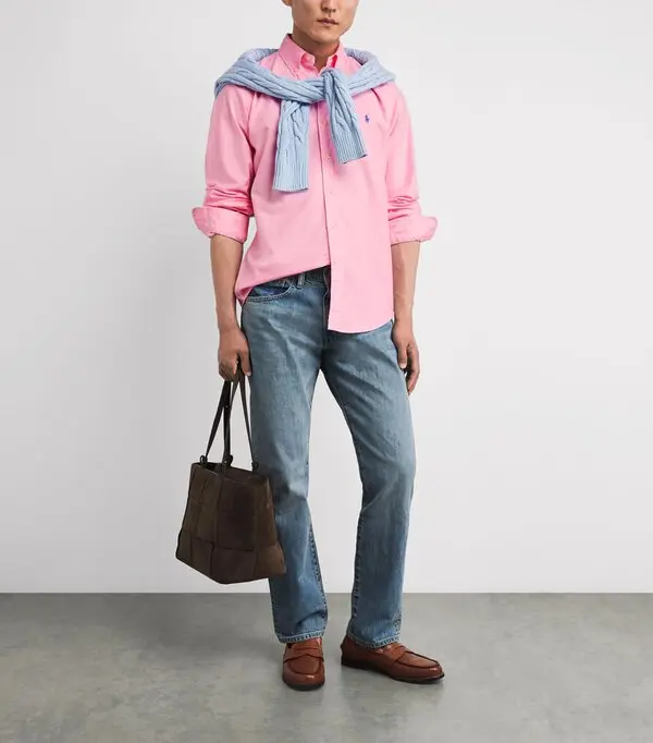 Polo Ralph Lauren Slim Oxford Shirt - Pink