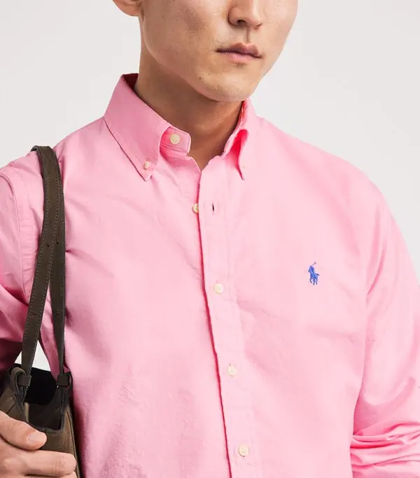 Polo Ralph Lauren Slim Oxford Shirt - Pink