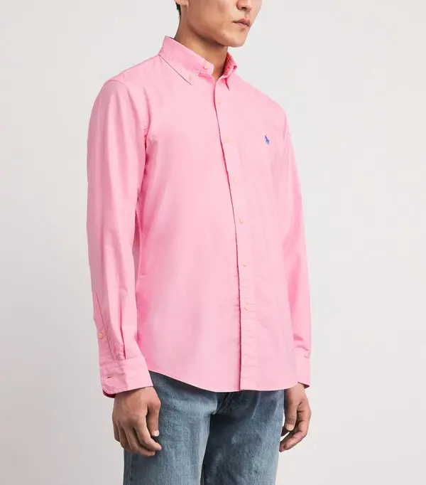 Polo Ralph Lauren Slim Oxford Shirt - Pink