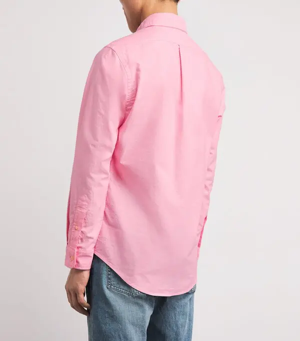 Polo Ralph Lauren Slim Oxford Shirt - Pink