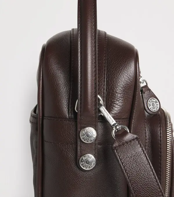 Acne Studios Leather Shoulder Bag - Brown