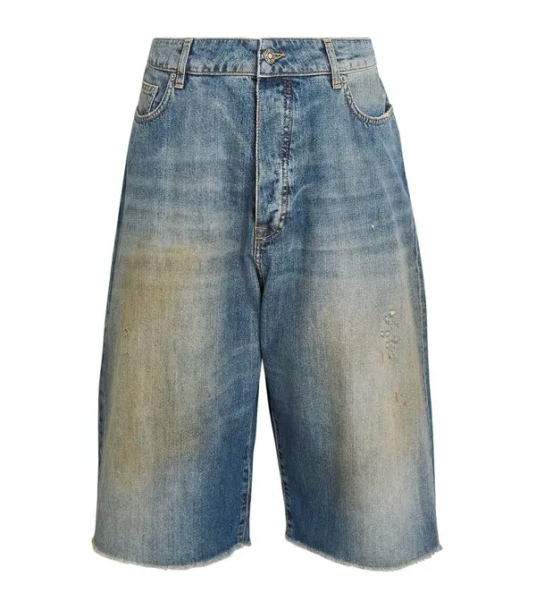 424 Oversized Big Daddy Denim Shorts