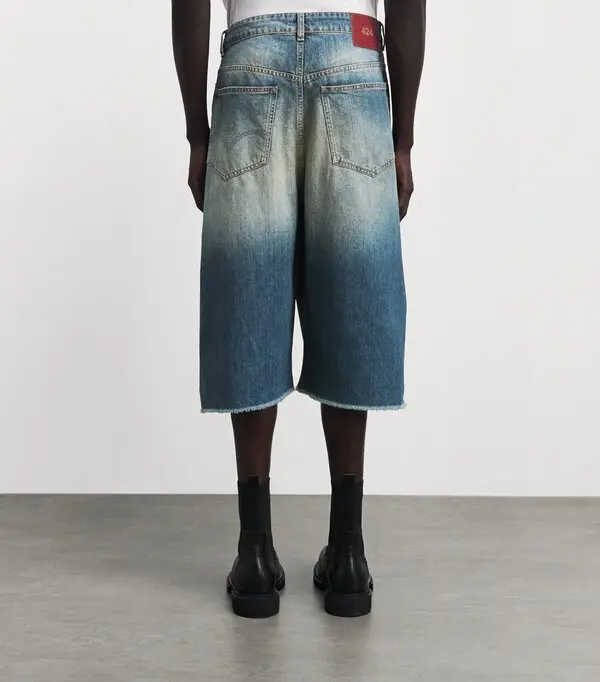 424 Oversized Big Daddy Denim Shorts