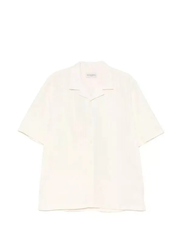 Officine Générale Seersucker Short-sleeve Shirt