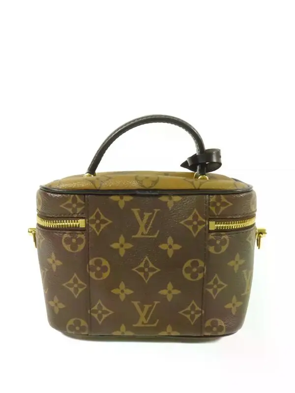 LOUIS VUITTON Pm Vanity Mini Tote Bag - Brown