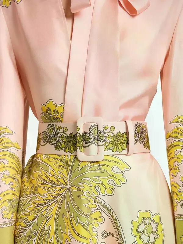 La DoubleJ Medium Belt Placee With Swathe Print