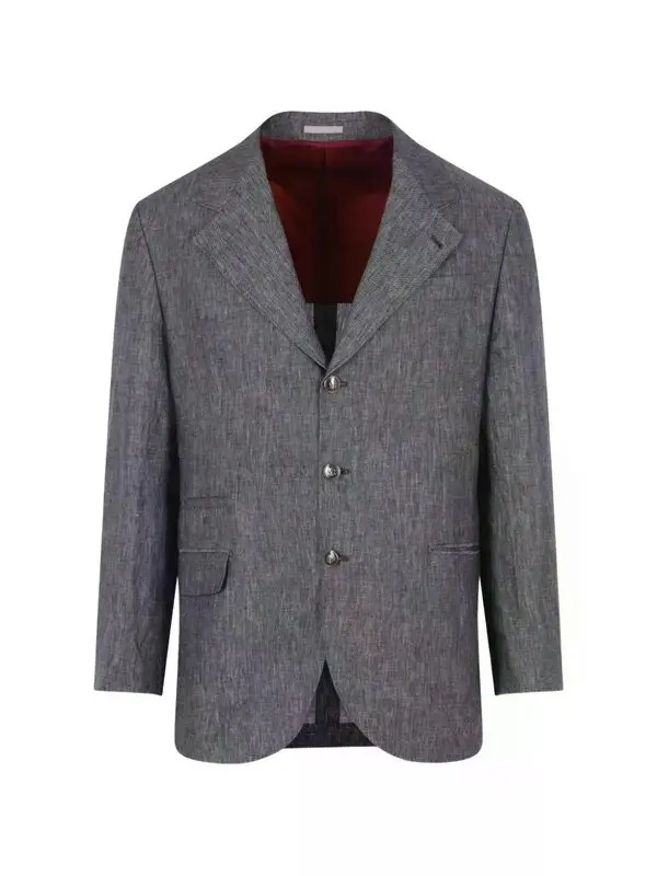 Brunello Cucinelli Single-breasted Linen Suit