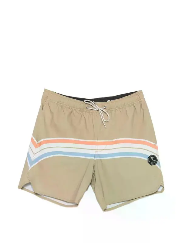 VISSLA Latitude Stripe Swim Shorts