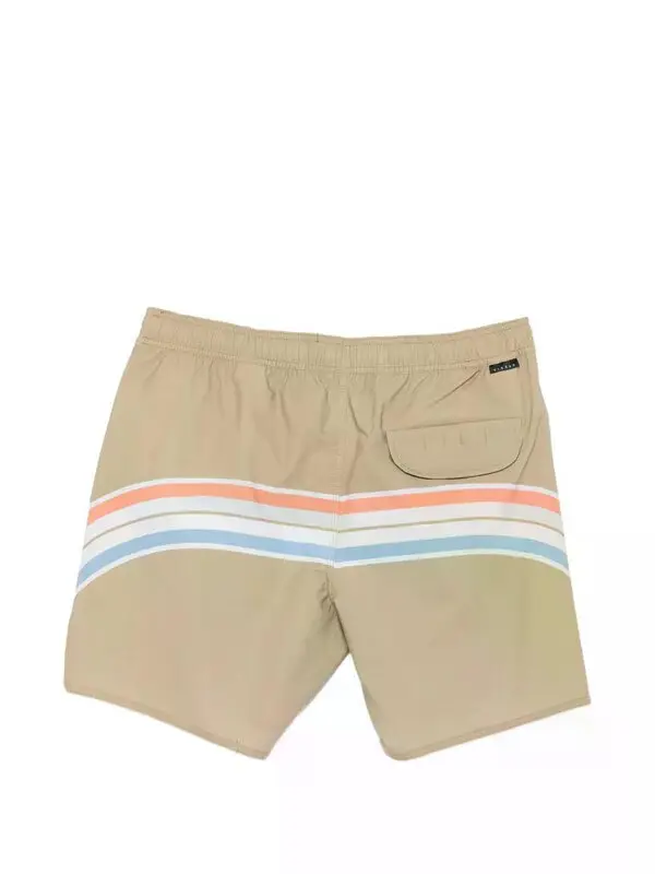 VISSLA Latitude Stripe Swim Shorts