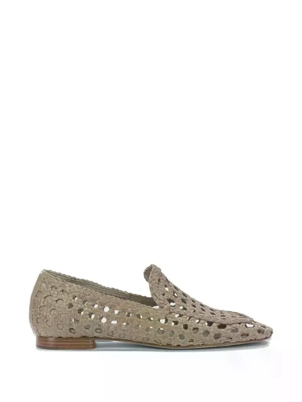 TONI PONS Woven Leather Loafers