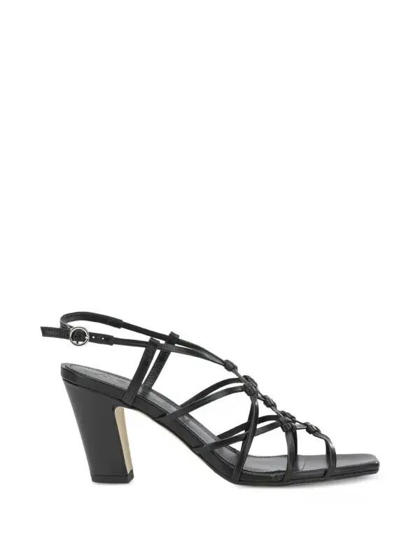 AeydĒ Acacia Knotted Caged Sandals